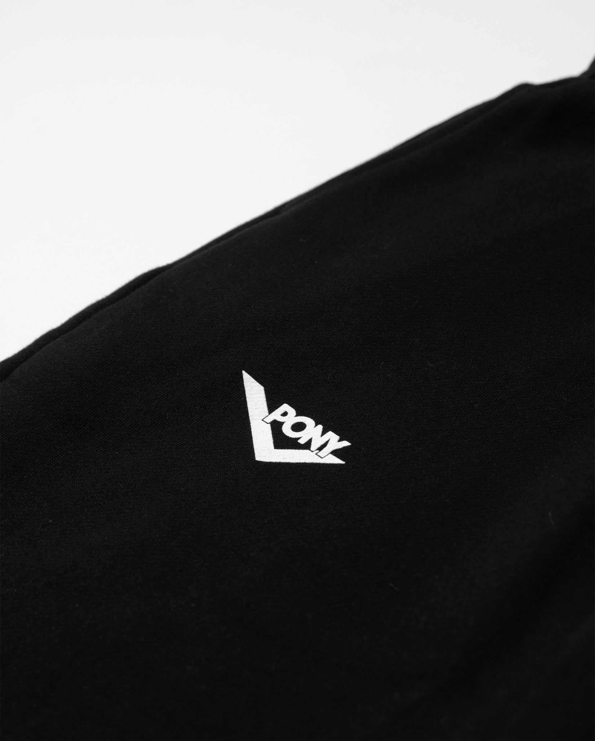 CORE BLACK JOGGERS – PONY